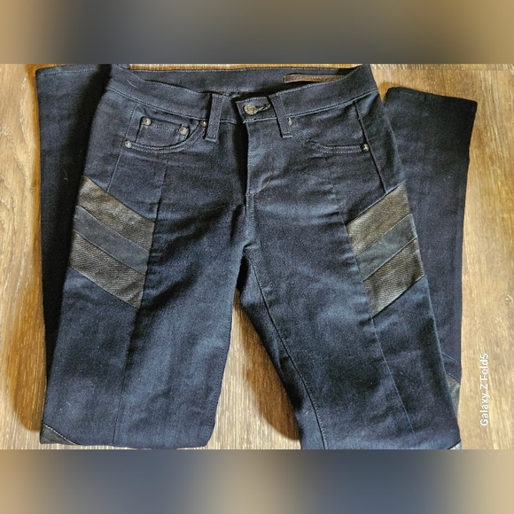 rag & bone | Jeans | Rag Bone Black Jean Lamb Leather Pants Size 24 ...